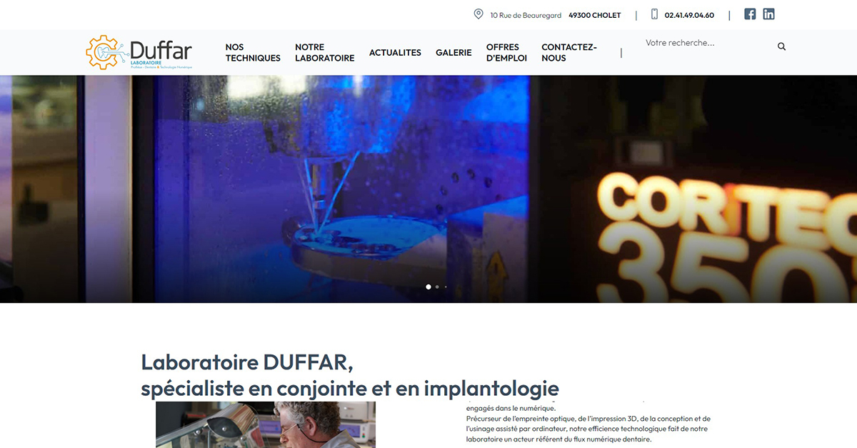 Notre laboratoire : expertise et innovation en dentisterie